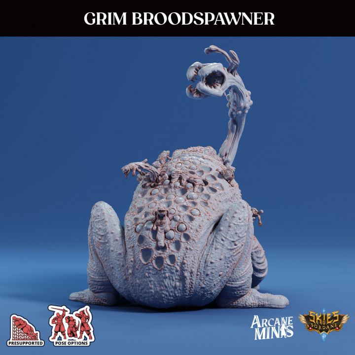 3D Printable Grim Broodspawner by Sordane Publishing