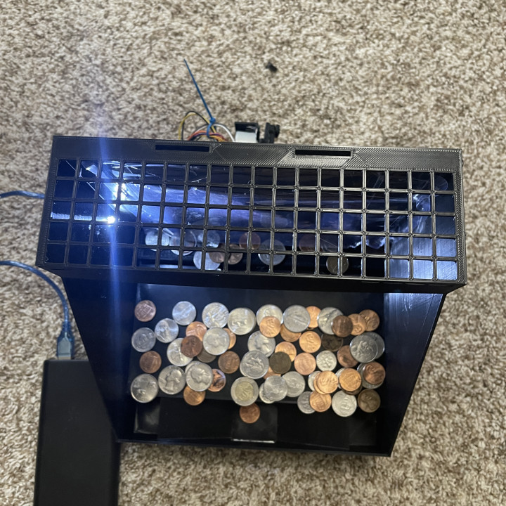 3D Printable Coin Pusher better version by Rafael