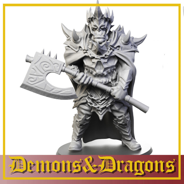 3D Printable 21 Ork King by Sergeant Hammer