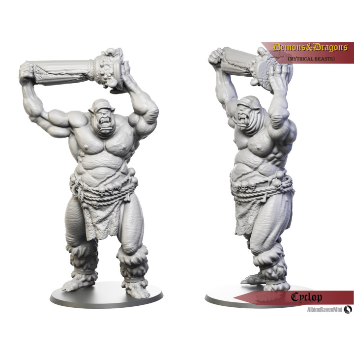 3D Printable 27 Cyclop by Sergeant Hammer