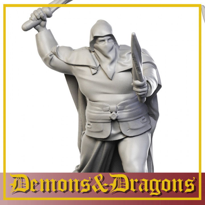 3D Printable 28 Fat Ninja by Sergeant Hammer