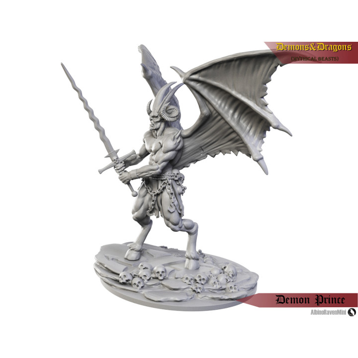 3D Printable 33 Demon prince by Sergeant Hammer