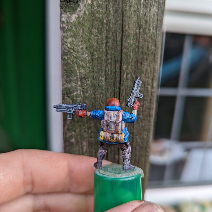 3D Print of XYZ MEK SCAVENGER - FRED BUGG by phillday