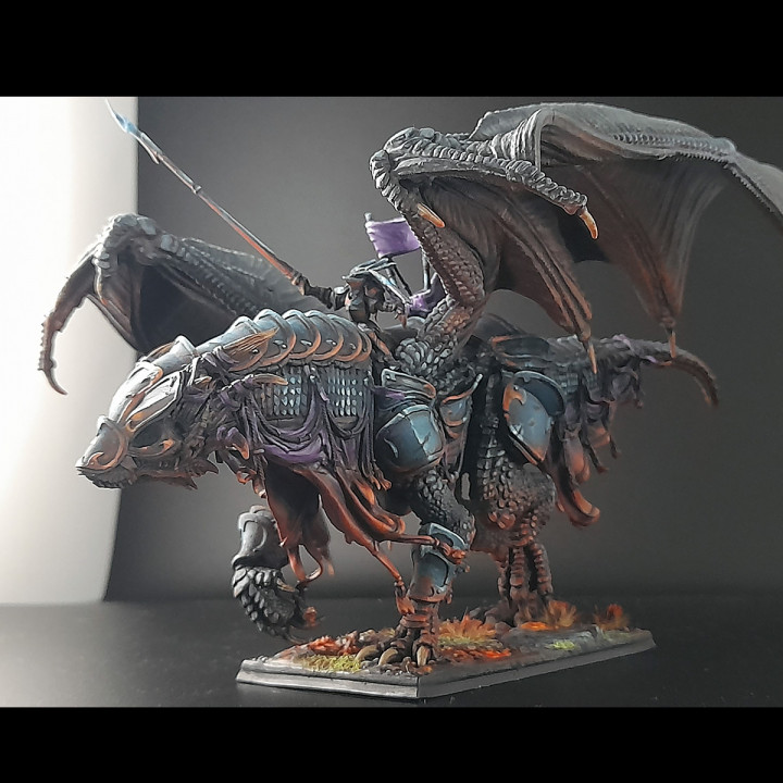 3D Printable Dragon multi part kit by ketaminies