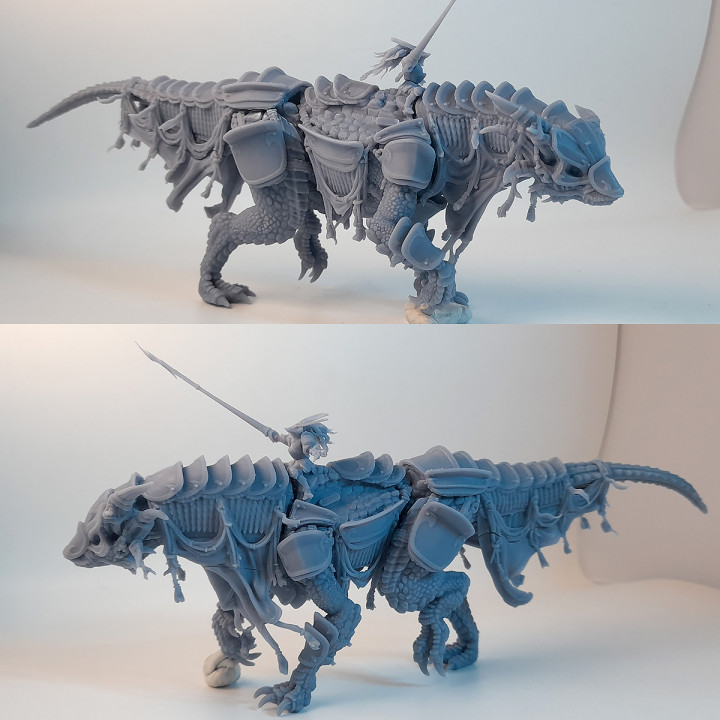3D Printable Dragon multi part kit by ketaminies