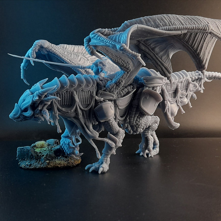 3D Printable Dragon multi part kit by ketaminies