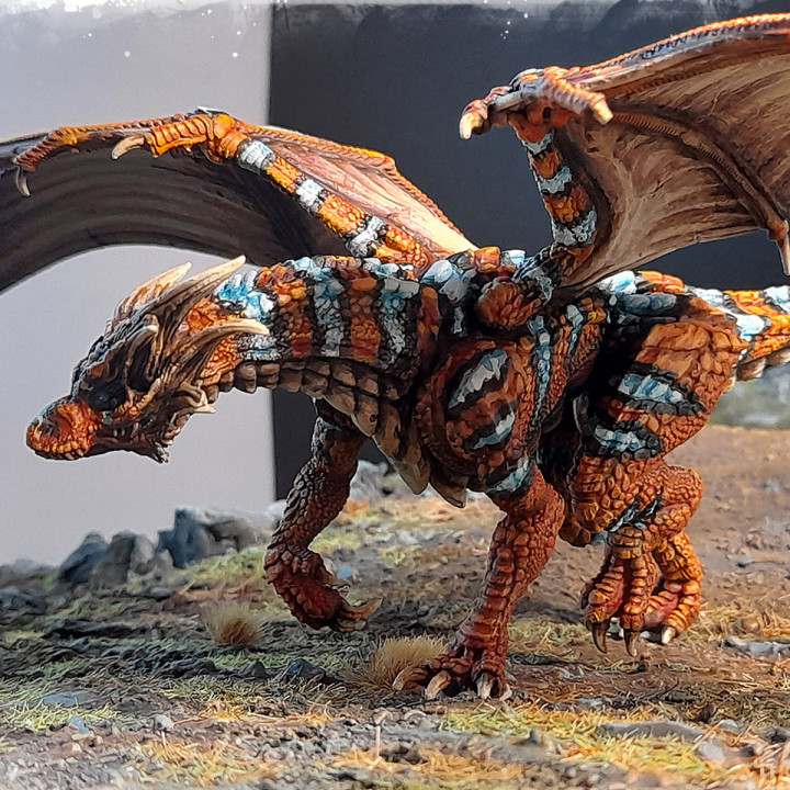 3D Printable Dragon multi part kit by ketaminies