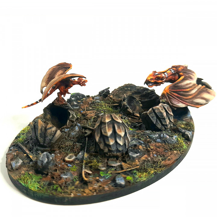 3D Printable Dragon multi part kit by ketaminies