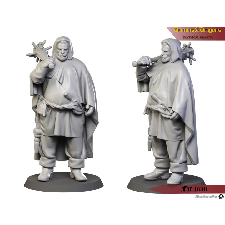 3D Printable 50 Fat man by Sergeant Hammer