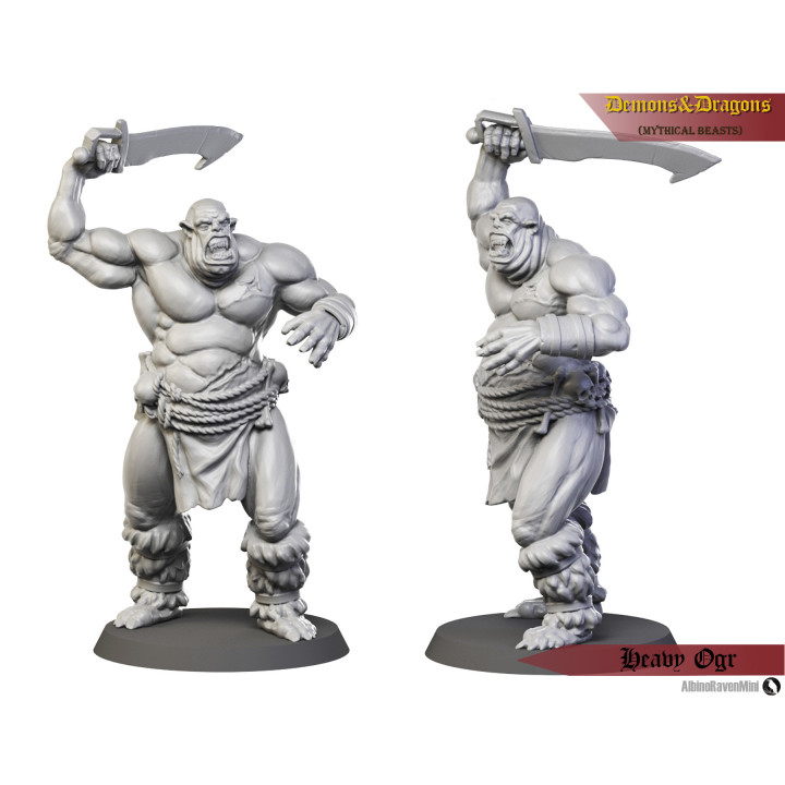 3D Printable 61 Ogr Brute by Sergeant Hammer