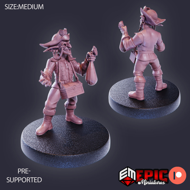 3D Printable Goblin Pirate Trading / Green Skin Army Soldier / Corsair ...