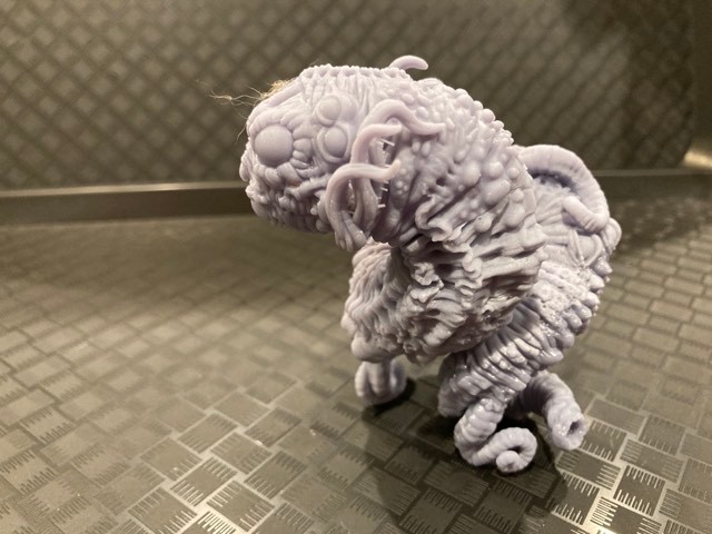 3D Printable Flying Polyp (pre supported) by Duncan Shadow