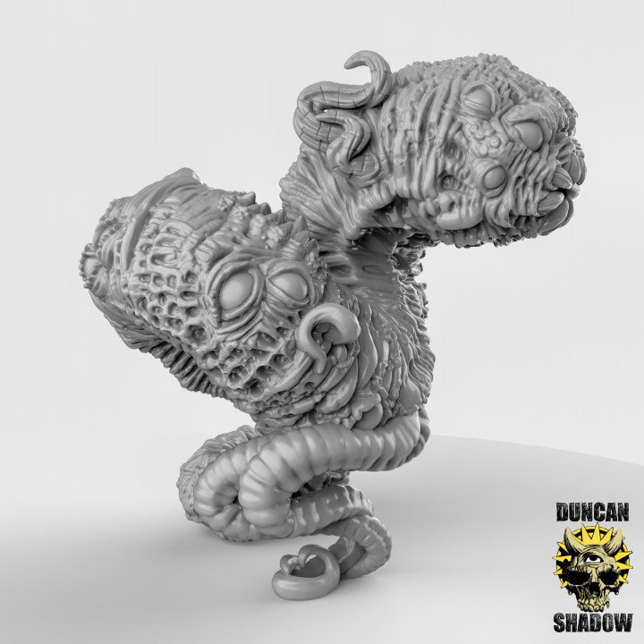 3D Printable Flying Polyp (pre supported) by Duncan Shadow
