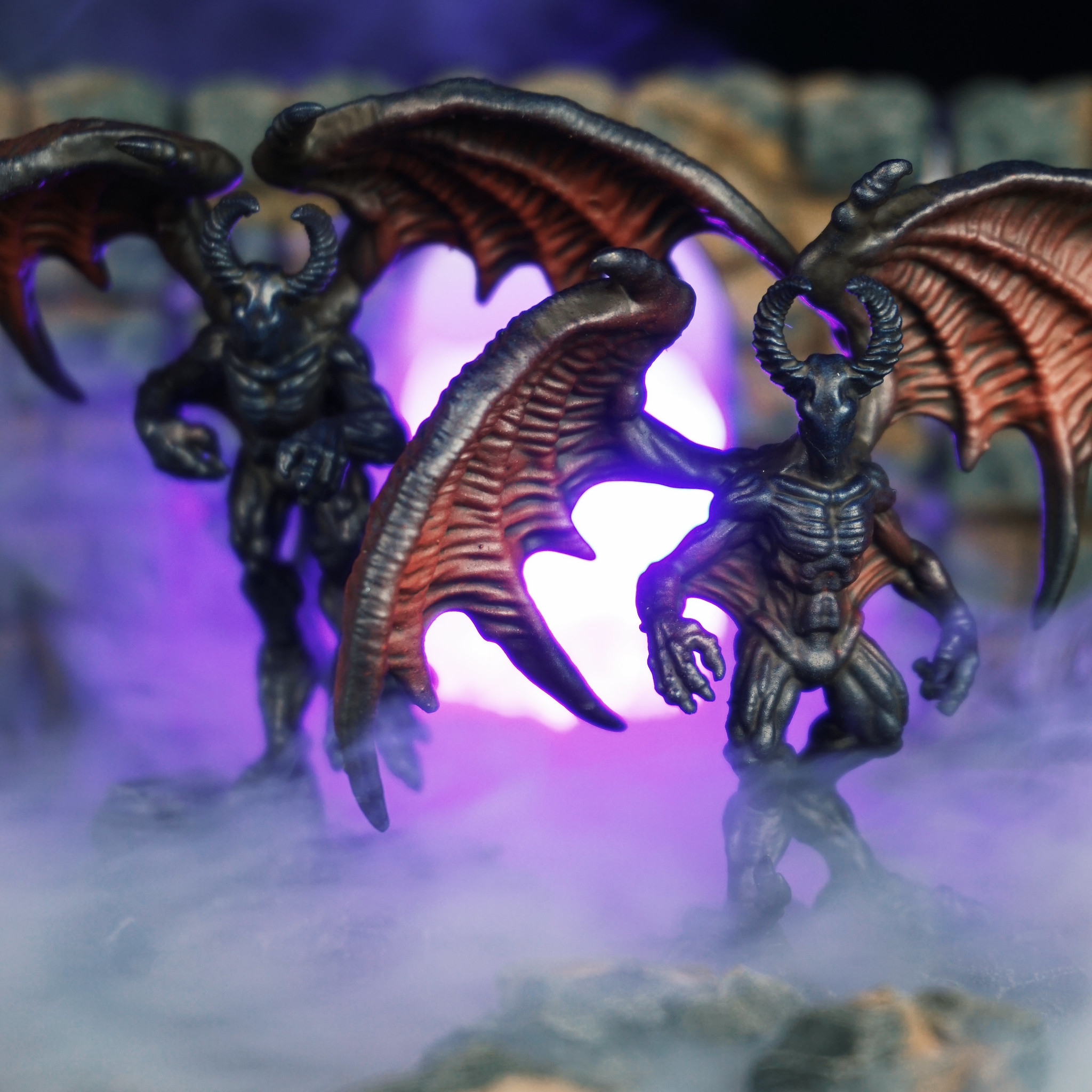 3D Printable Nightgaunt (pre supported) by Duncan Shadow