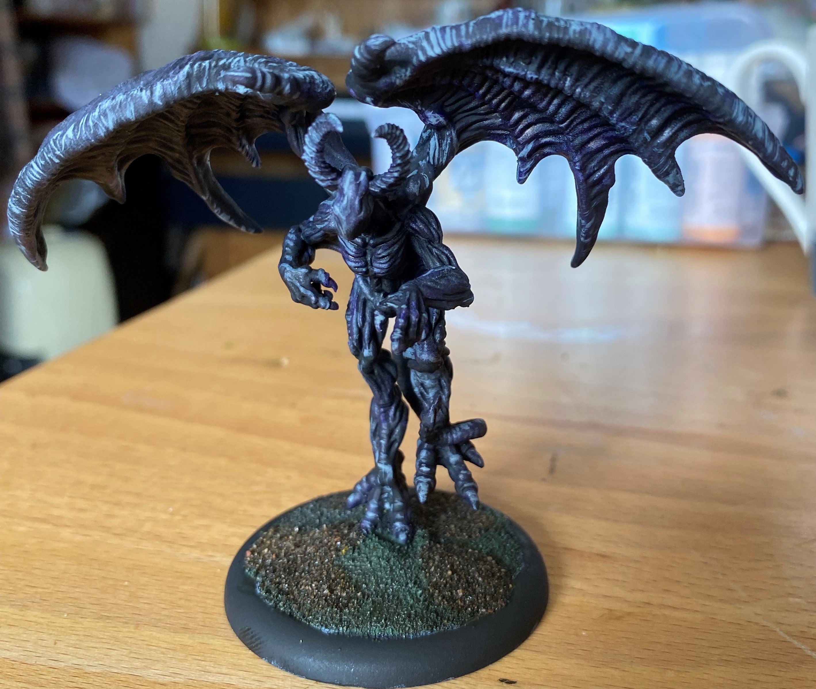 3D Printable Nightgaunt (pre supported) by Duncan Shadow