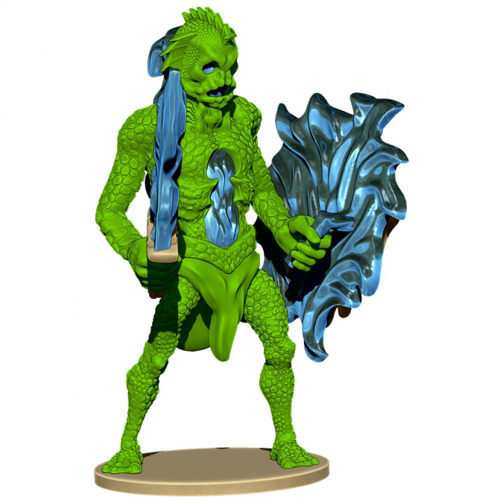 3D Printable Fishman 3 by MiniaturesCraze