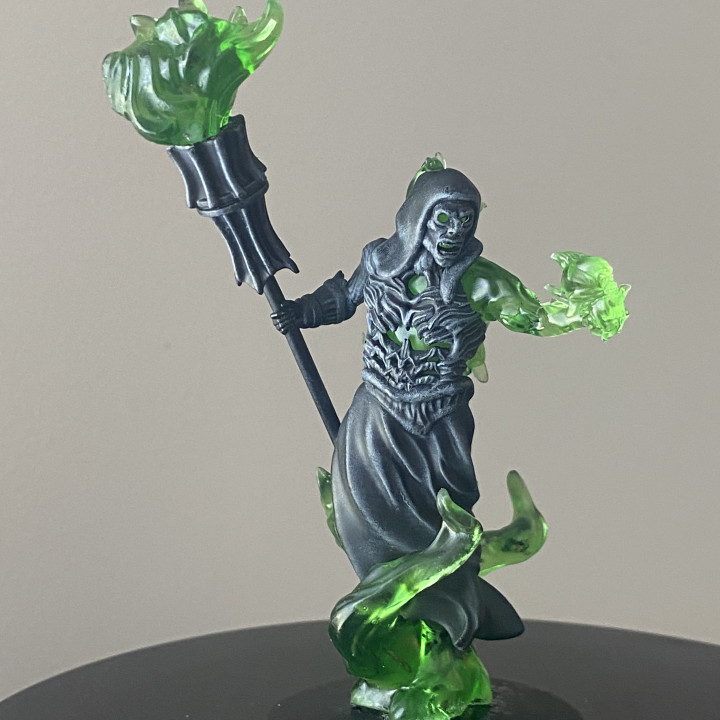 3D Printable Lich Boss by MiniaturesCraze