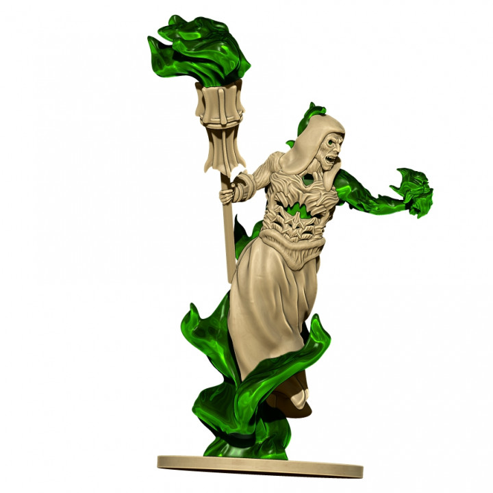 3D Printable Lich Boss by MiniaturesCraze