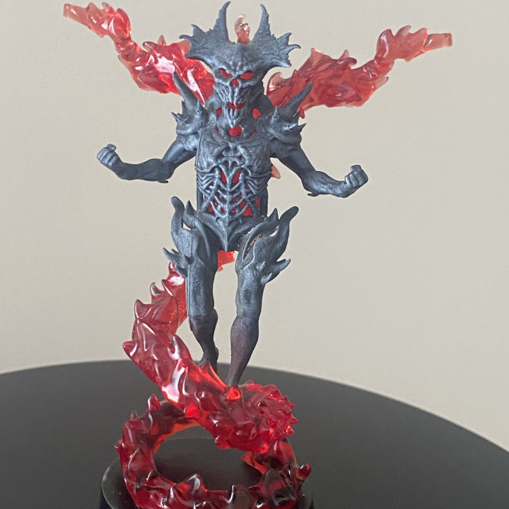 3D Printable Hell Devil - 70 mm by MiniaturesCraze