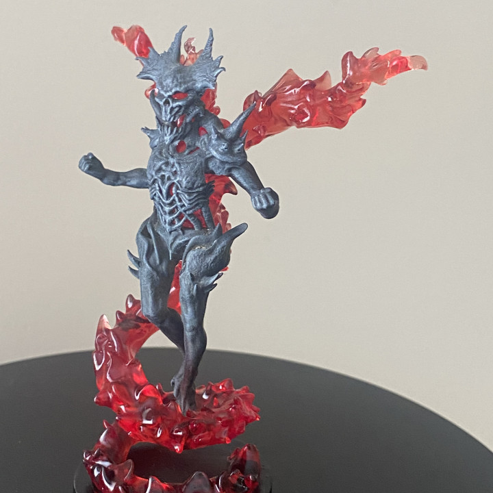 3D Printable Hell Devil - 70 mm by MiniaturesCraze