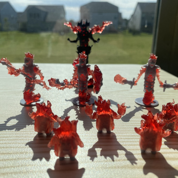 3D Printable Hell Monster by MiniaturesCraze