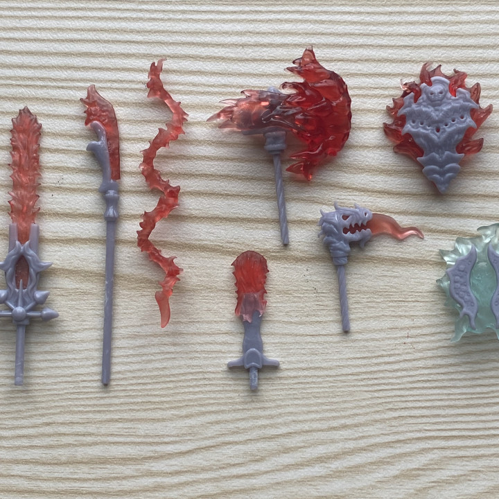 3D Printable Weapon Pack by MiniaturesCraze