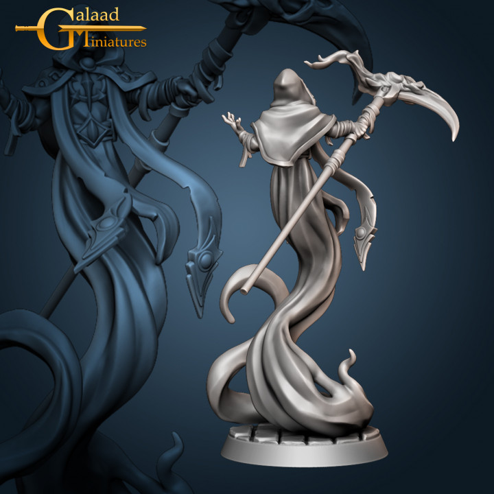 3D Printable Archmage Dark Wizard by Galaad Miniatures