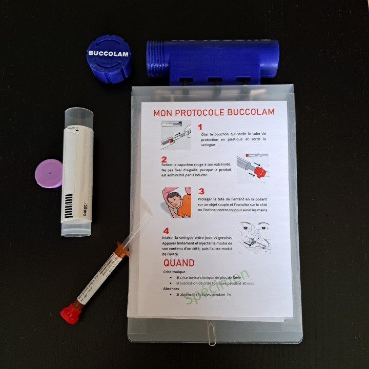 3D Printable Tube Buccolam by Greg Laurent