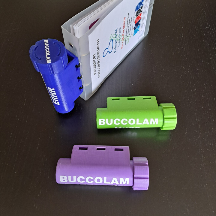 3D Printable Tube Buccolam by Greg Laurent