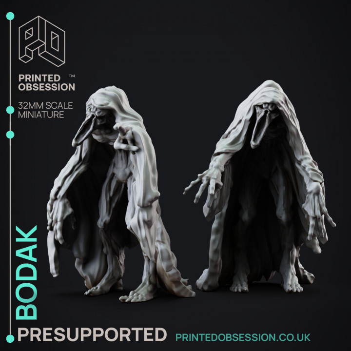 3D Printable Bodak - Shadowfell Creature - PRESUPPORTED - 32mm scale by ...