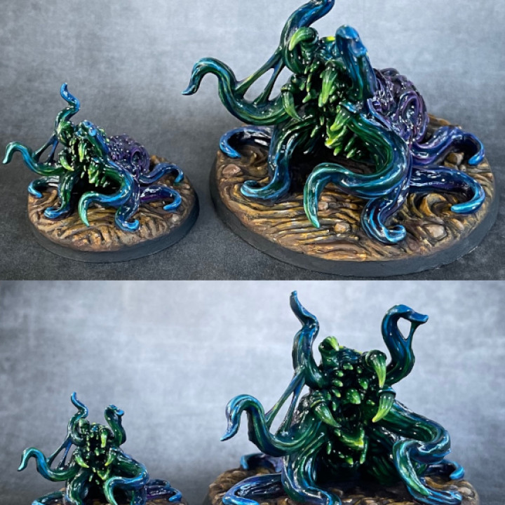 3D Print of Dark Weaver - Shadowfell Spider creature - PRESUPPORTED ...