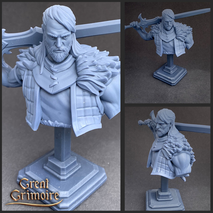 3D Printable Busts Vol.7 by Great Grimoire
