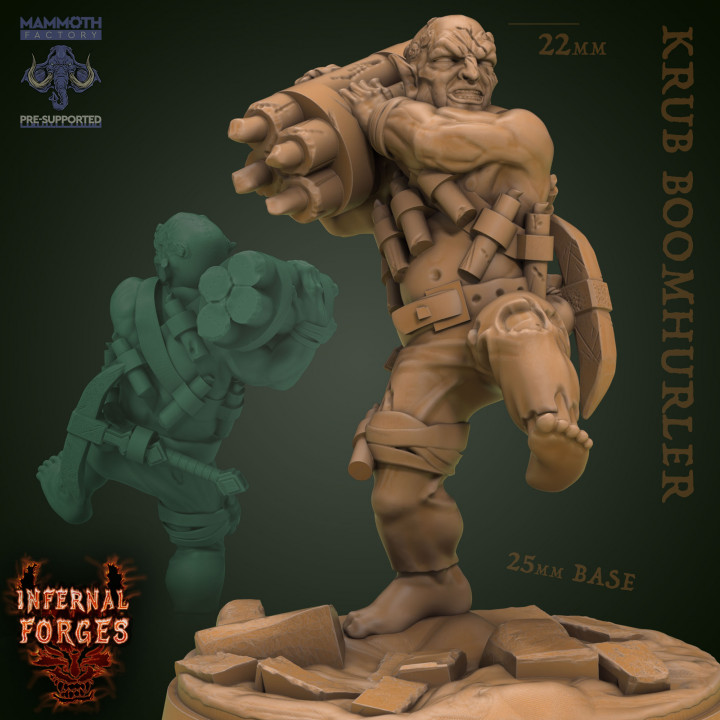 3D Printable Krub Pack by Mammoth Factory