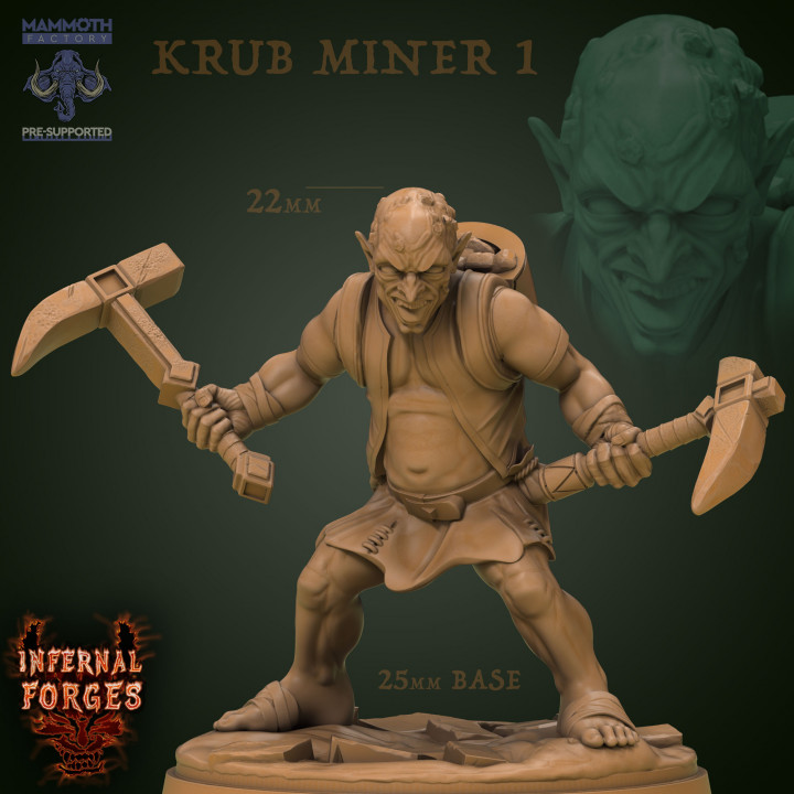 3D Printable Krub Pack by Mammoth Factory