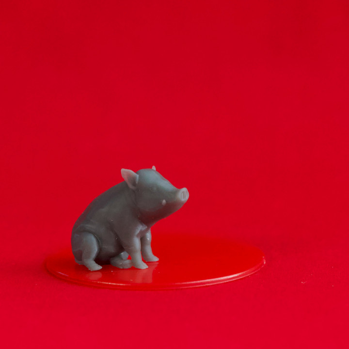 3D Printable Giant Boar Piglets - Tabletop Miniature (Pre-Supported) by ...