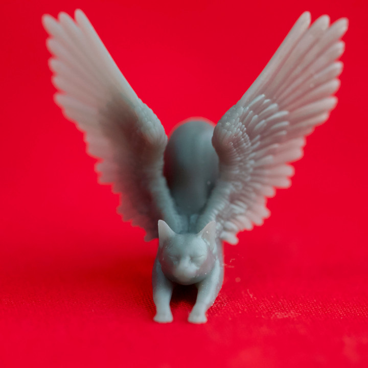 3D Printable Stretching Tressym - Tabletop Miniature (Pre-Supported) by ...