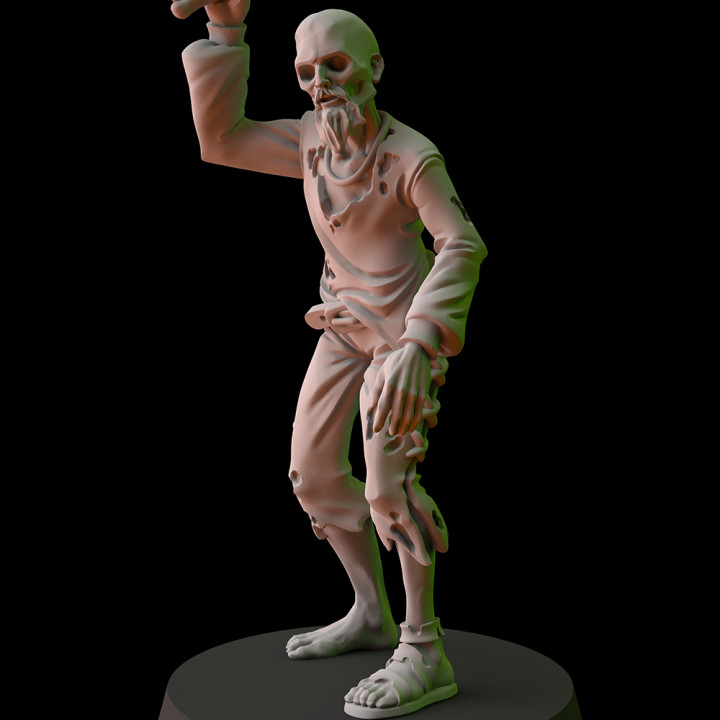 3D Printable Zombies by Fantasy Cult Miniatures