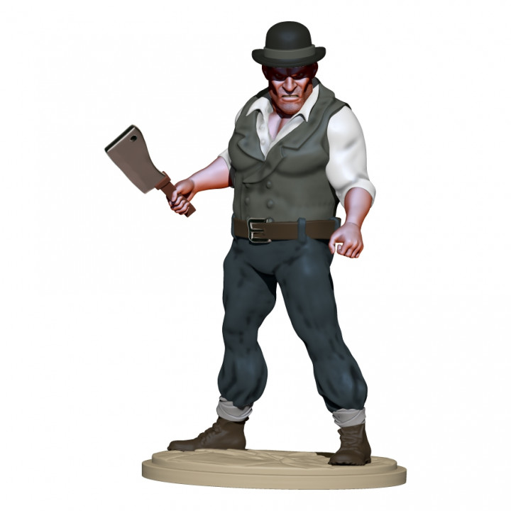 3D Printable Butcher - Investigators' Pack by MiniaturesCraze