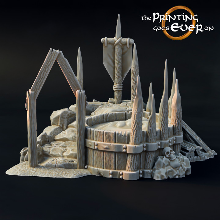 3D Printable Orc Spawning Pit by The Printing Goes Ever On