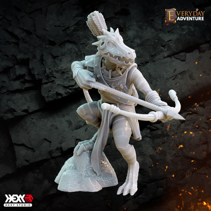 3D Printable Kobold Archer by Hexy Studio
