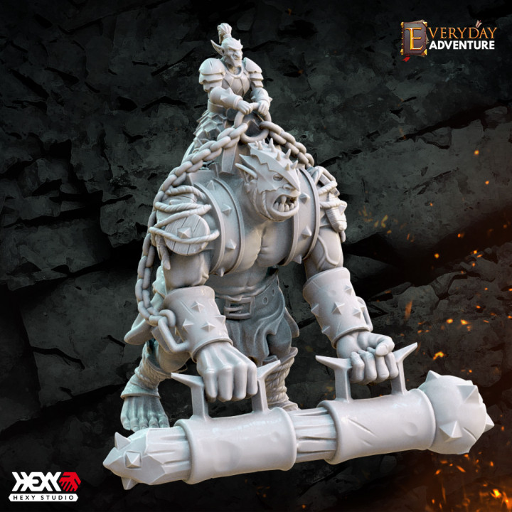 3D Printable Siege Ogre by Hexy Studio