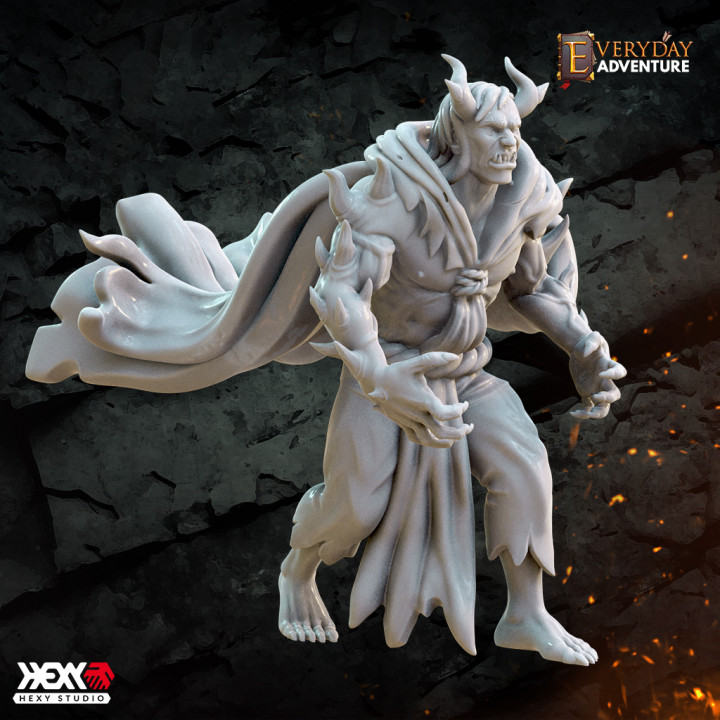 3D Printable Oni by Hexy Studio