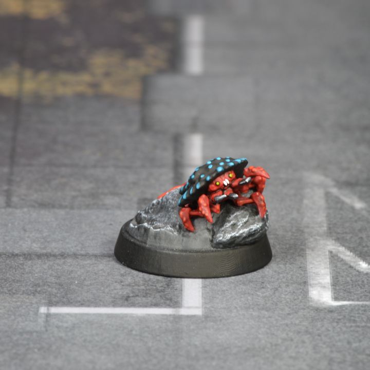 3D Print of FREE small alien worm by kiltyoneal