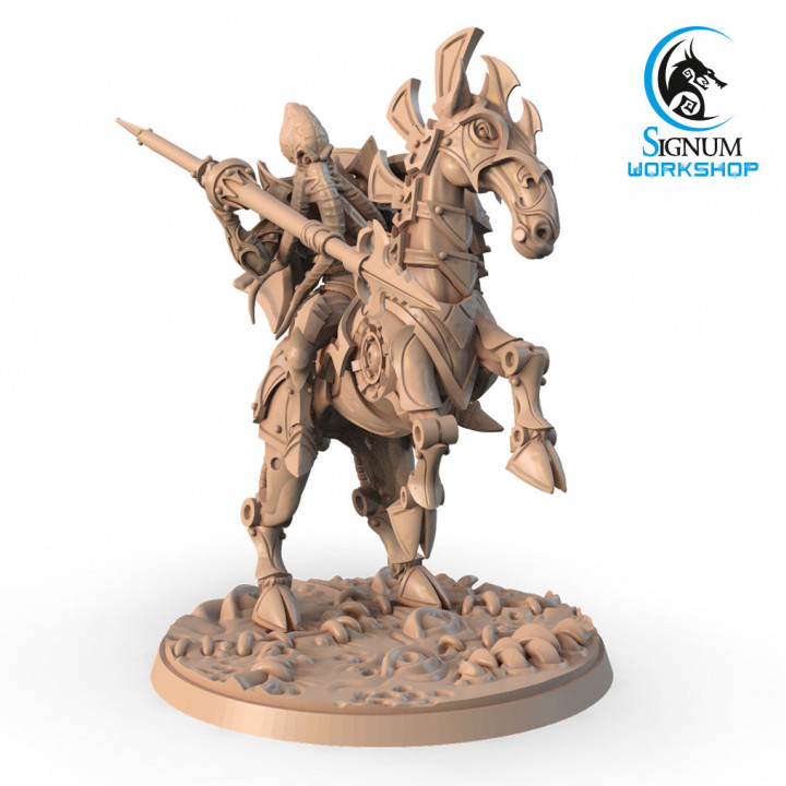 3D Printable Kairat, the Mind Hunters Spearman by Signum Workshop