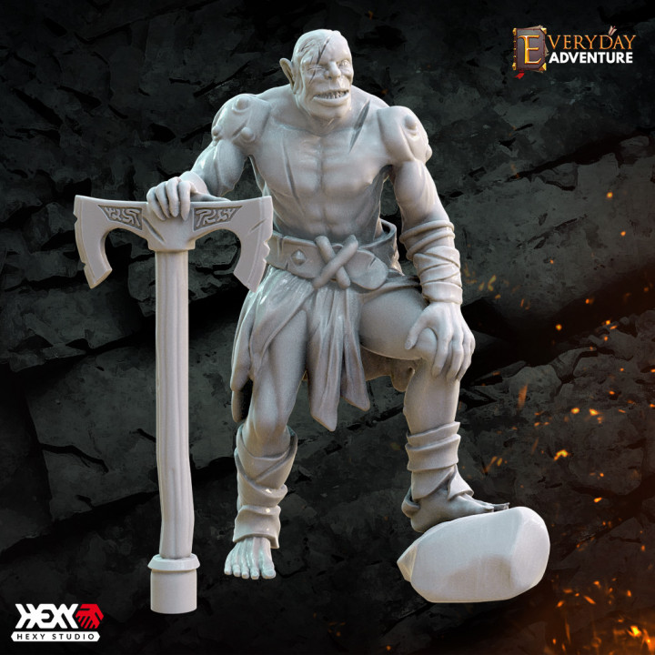 3D Printable Fomorian #2 by Hexy Studio