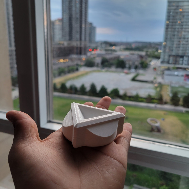 3D Printable Rubic Cube Stand by Deep Ray