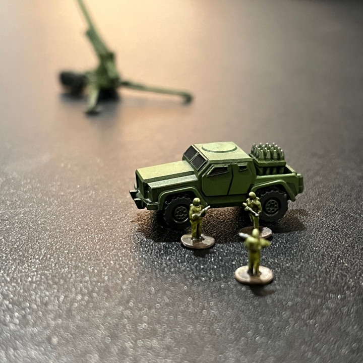 3D Printable Light Tactical Vehicle LTV-1 by ig j