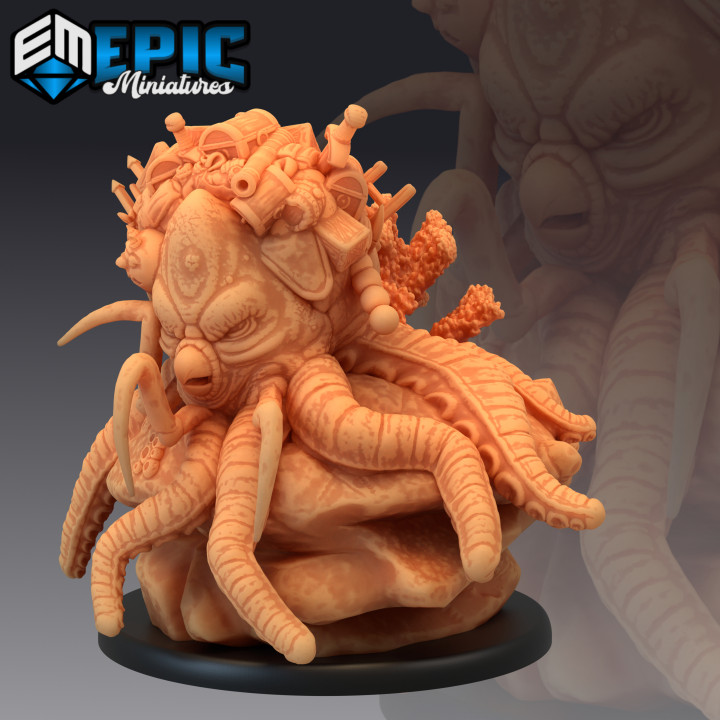 3D Printable Morkoth Set / Wraiths of Deep / Evil Aquatic Predator ...