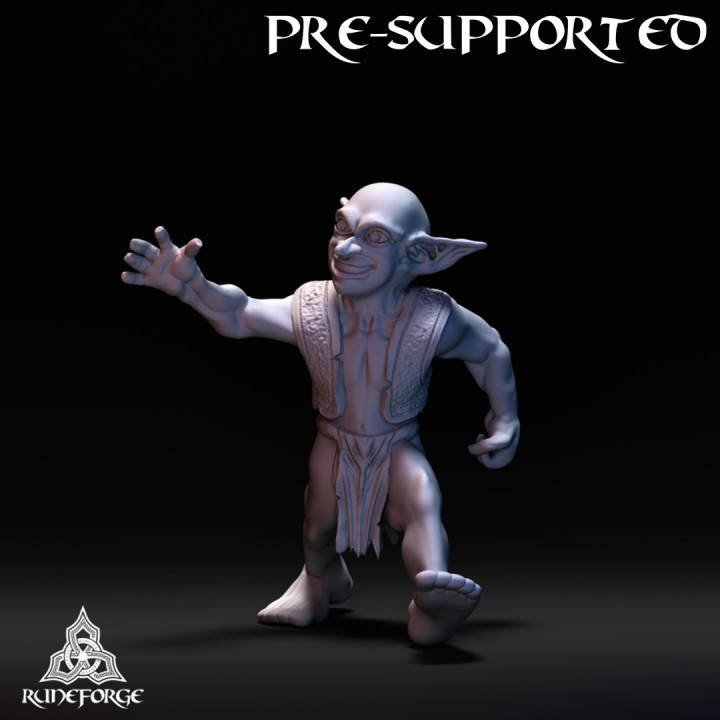 3D Printable Goblin Child by Runeforge Studios