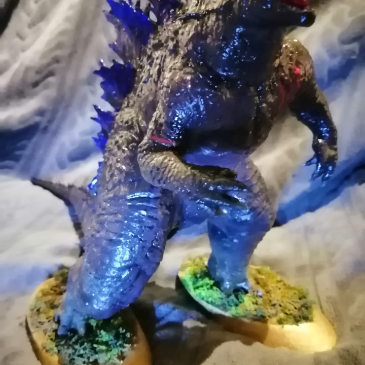 3D Printable Godzilla by Andy de clercq